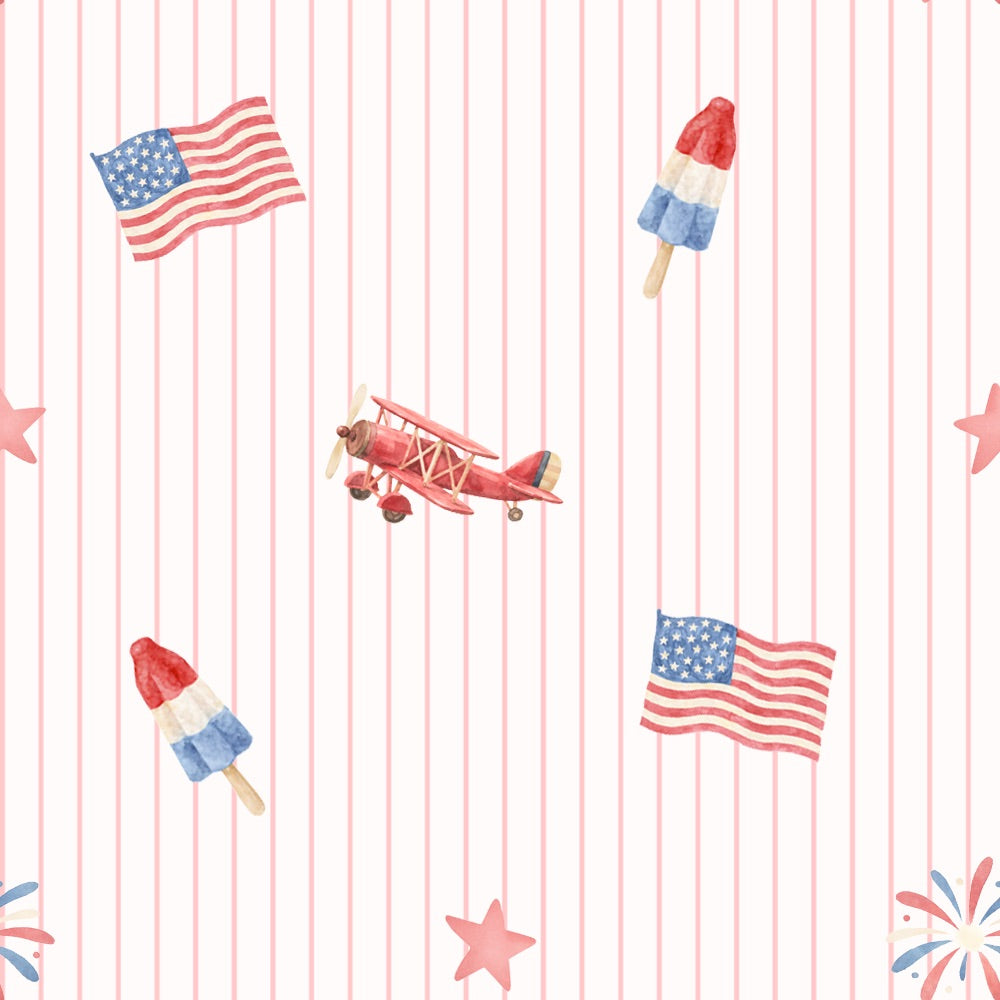 Summer in the States | Rocket Pop Two Piece Short Set – Hush & Holler
