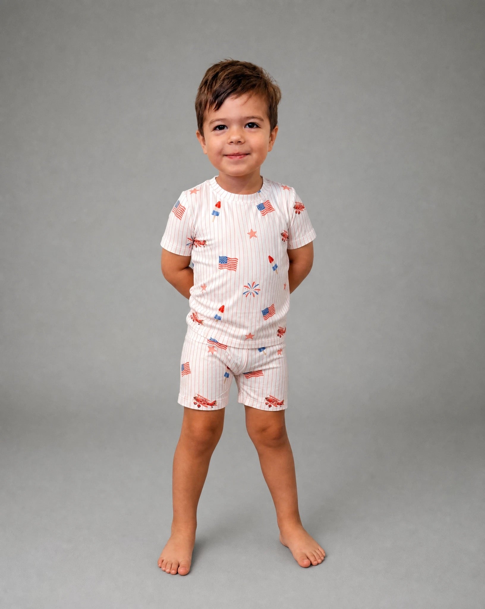 Summer in the States | Rocket Pop Two Piece Short Set – Hush & Holler